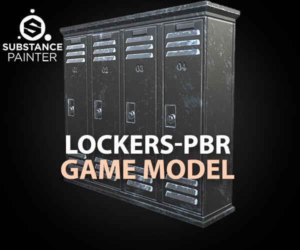 ArtStation - Lockers - 03 | Game Assets