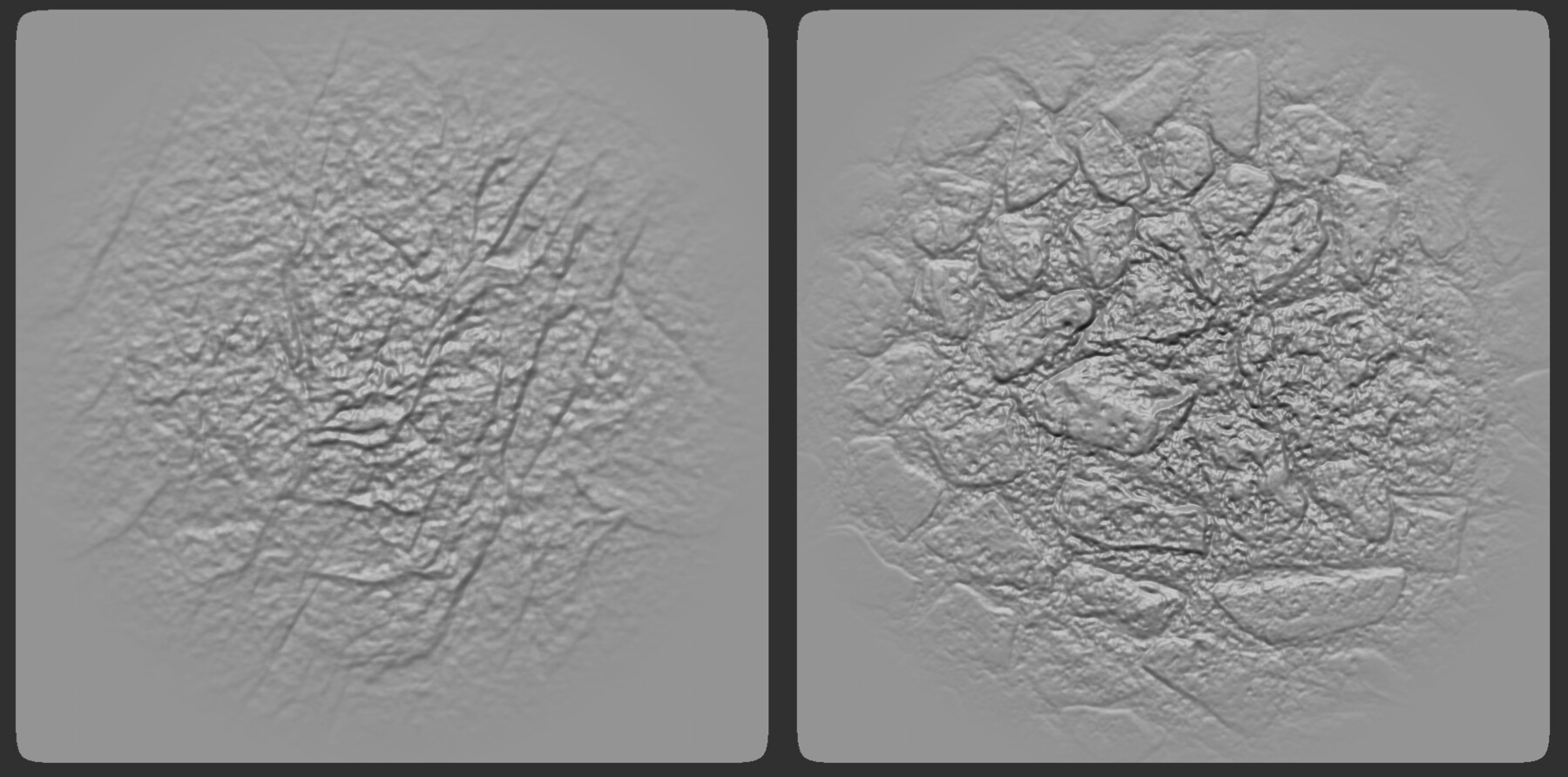 ArtStation - 20 Rock / Stone Alphas | Brushes