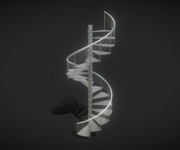ArtStation - Spiral Stairs | Resources