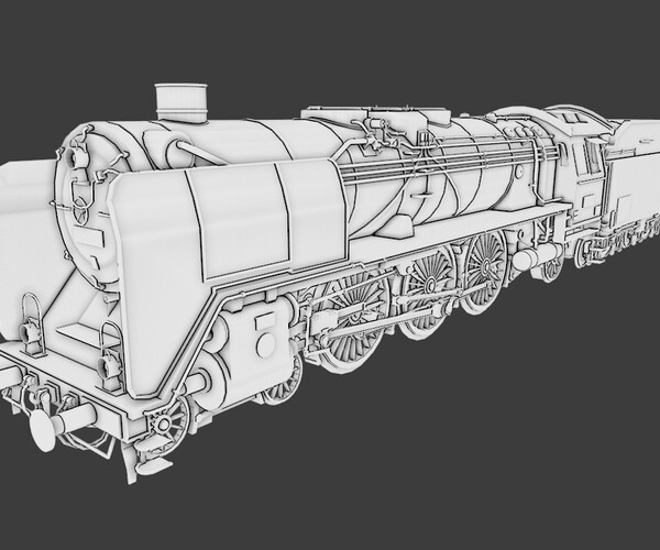 ArtStation - STEAM ENGINE GAME READY MODEL RIGGED | Game Assets