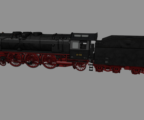 ArtStation - STEAM ENGINE GAME READY MODEL RIGGED | Game Assets