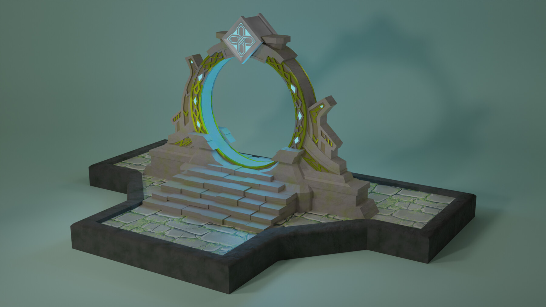 ArtStation - Portal to Spiral Abyss from Genshin Impact 3D model ...