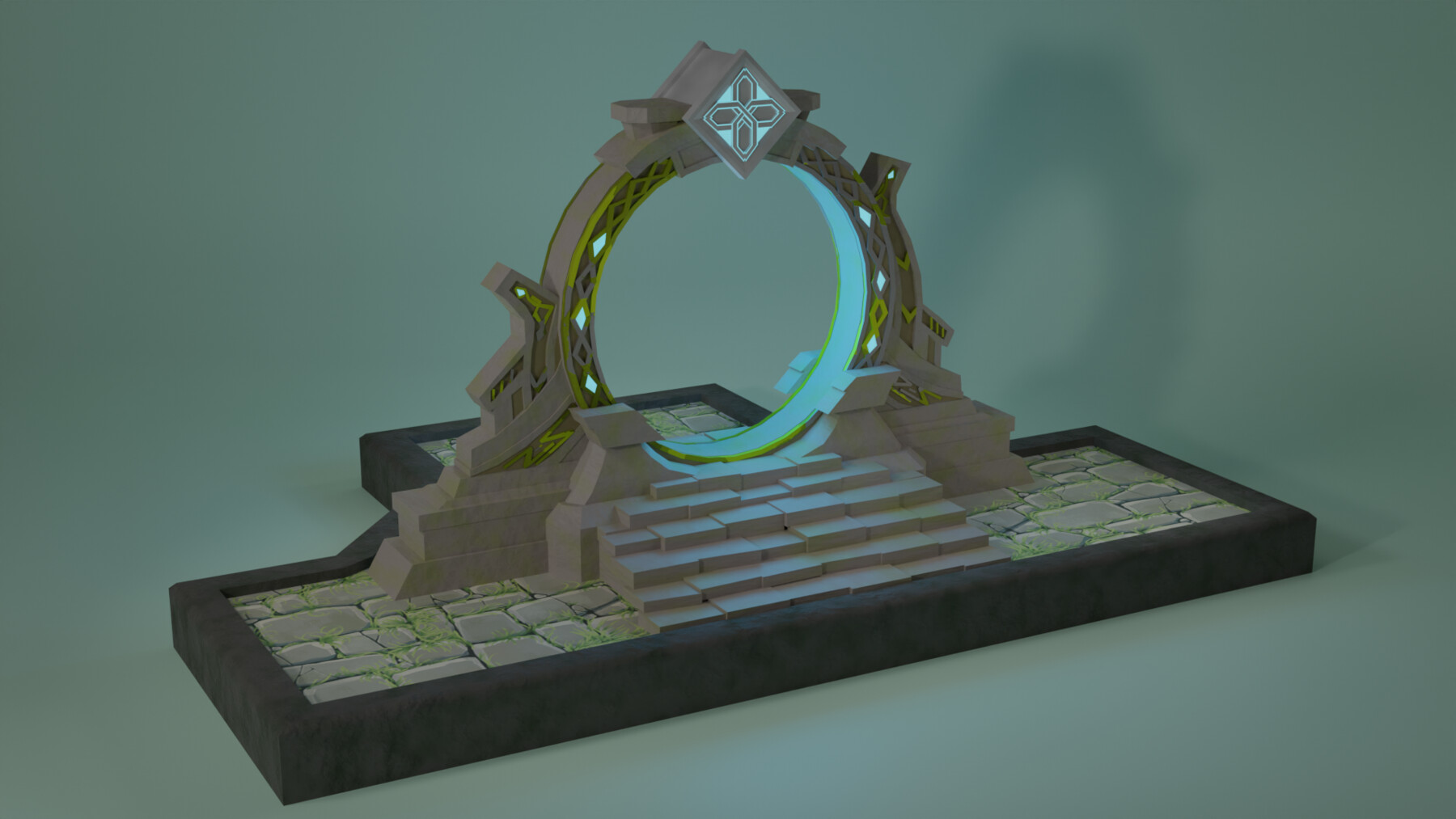 ArtStation - Portal to Spiral Abyss from Genshin Impact 3D model ...