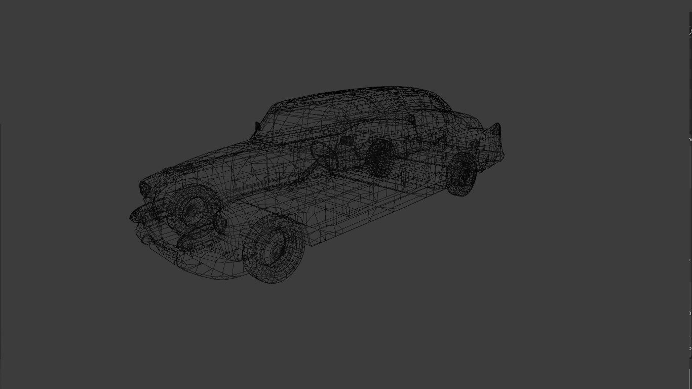 ArtStation - OLD CAR GAME READY 3D MODEL | Game Assets