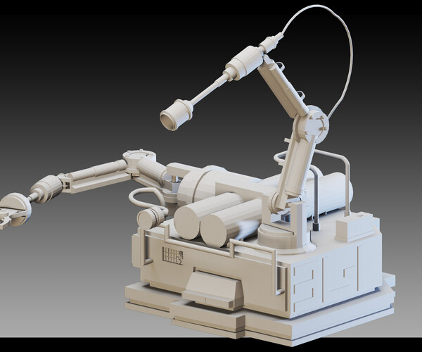 ArtStation - 16 Mobile Robots- High detail 3d models | Resources