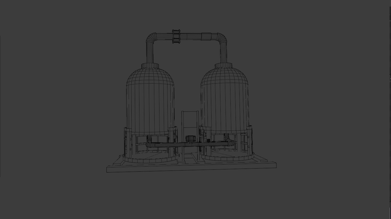 ArtStation - CHEMICAL TANK GAME READY 3D MODEL | Game Assets