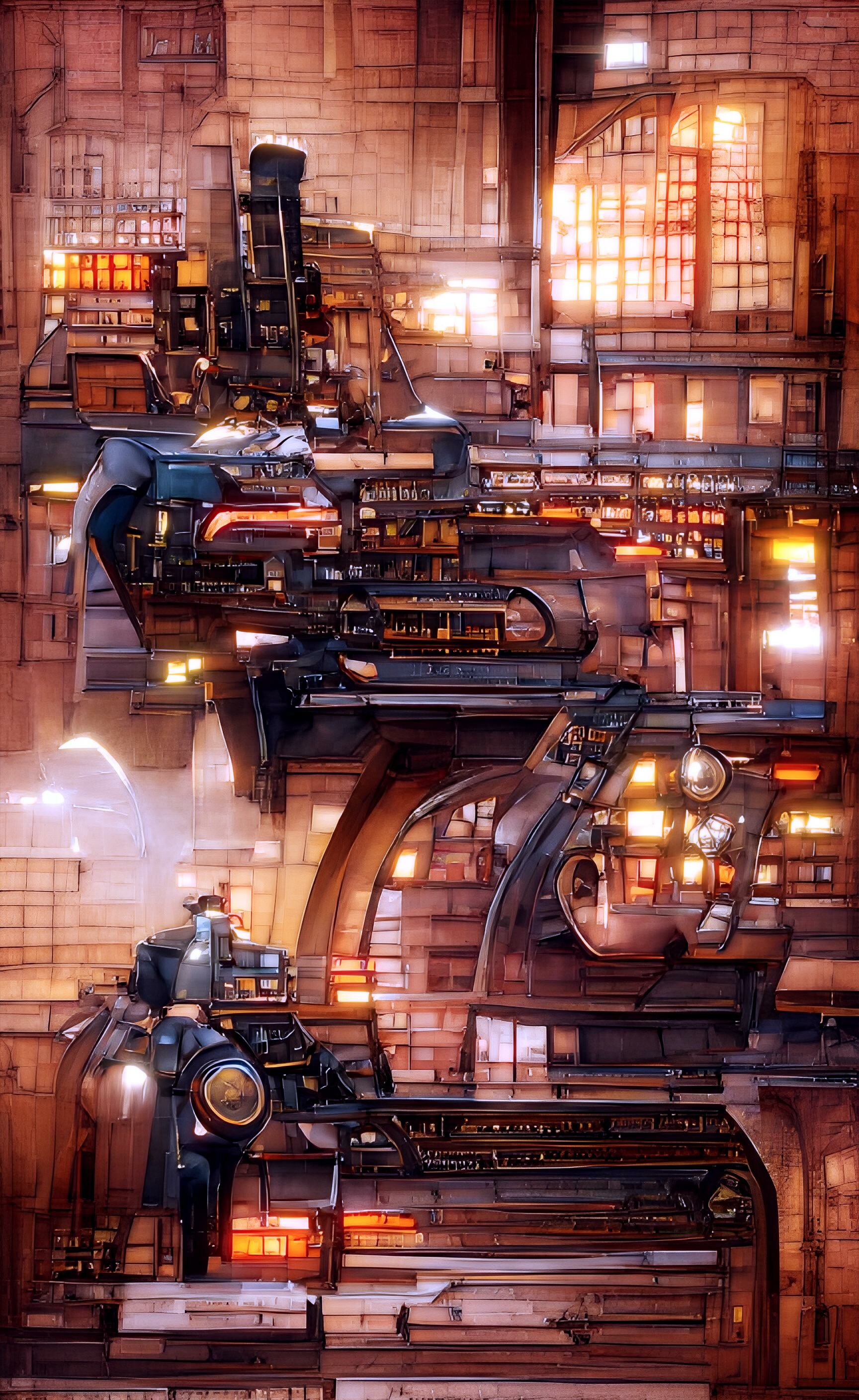 ArtStation - Steampunk Station texture pack Glow Light | Game Assets