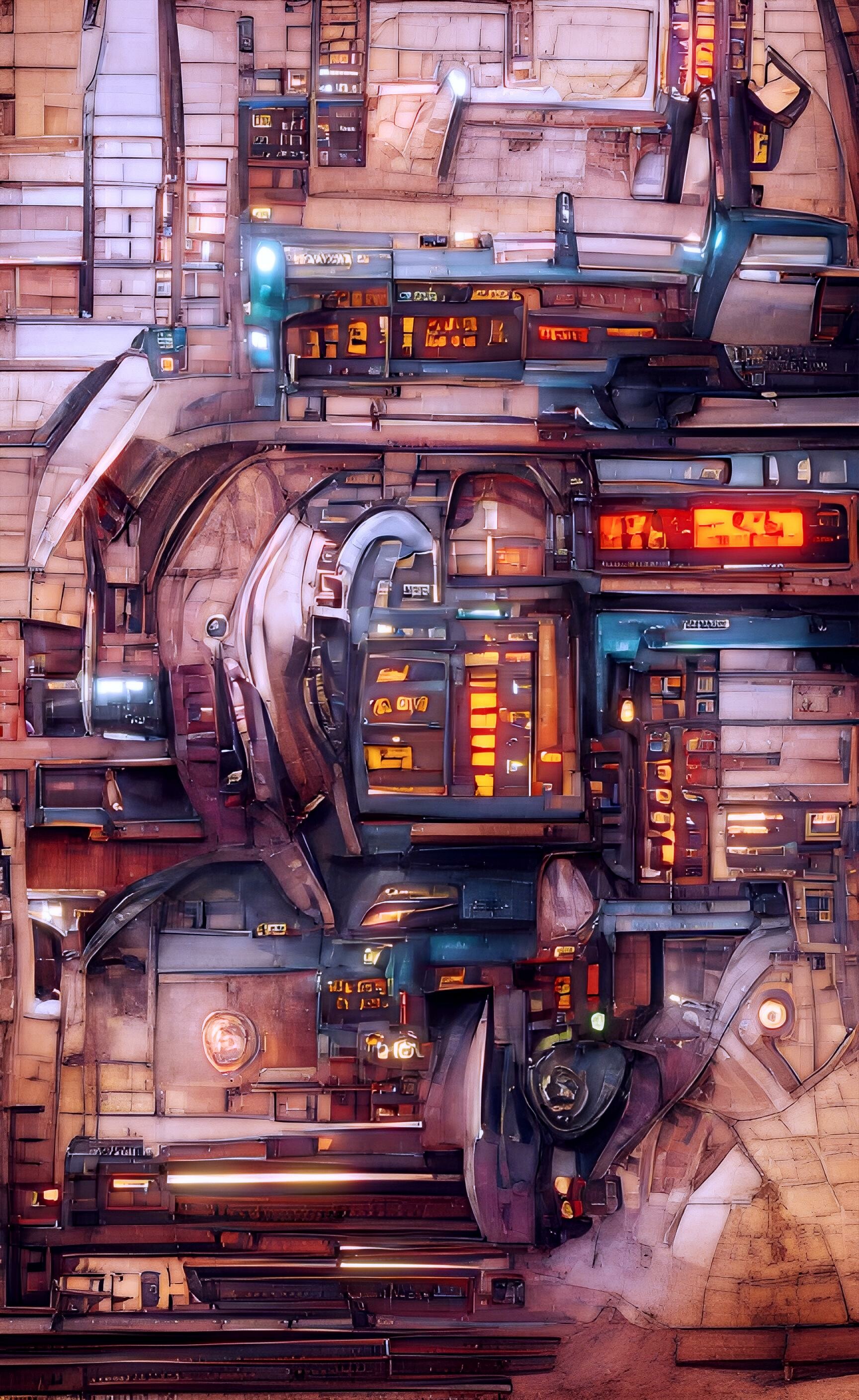 ArtStation - Steampunk Station texture pack Glow Light | Game Assets
