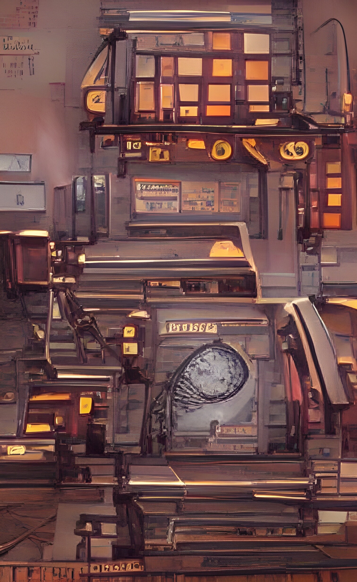 ArtStation - Steampunk Station texture pack Glow Light | Game Assets