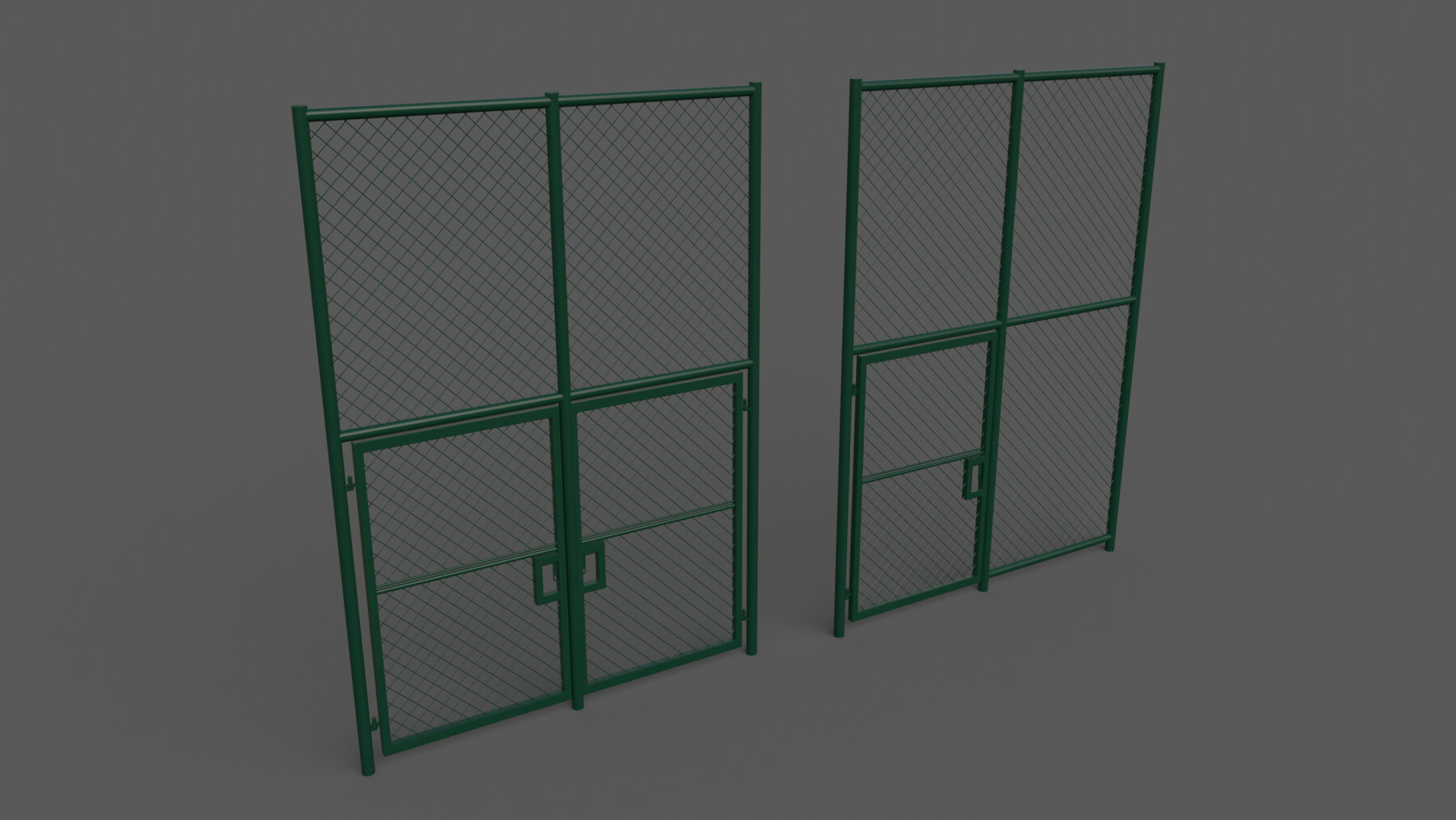 ArtStation - PBR Chain Link Fence For Court A | Game Assets