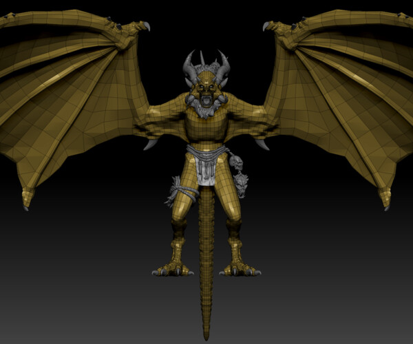 ArtStation - Harpy Vampire Sculpt | Resources