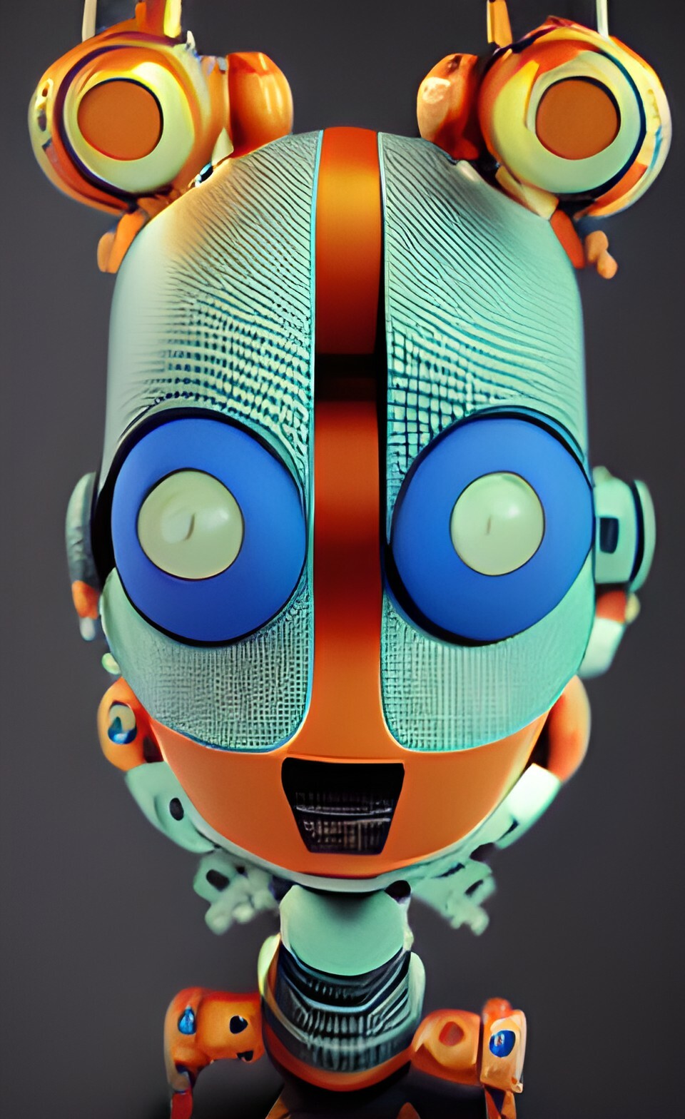 ArtStation - Robot Toy Cartoon Collection Style 1000 image pack one ...