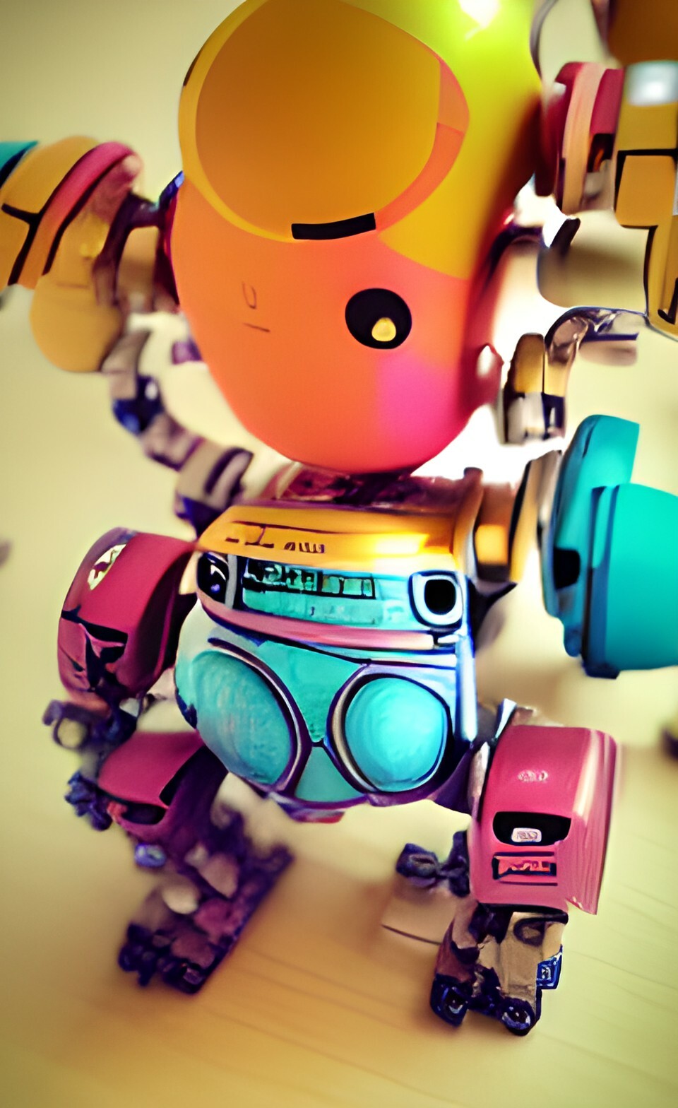ArtStation - Robot Toy Cartoon Collection Style 1000 image pack one ...
