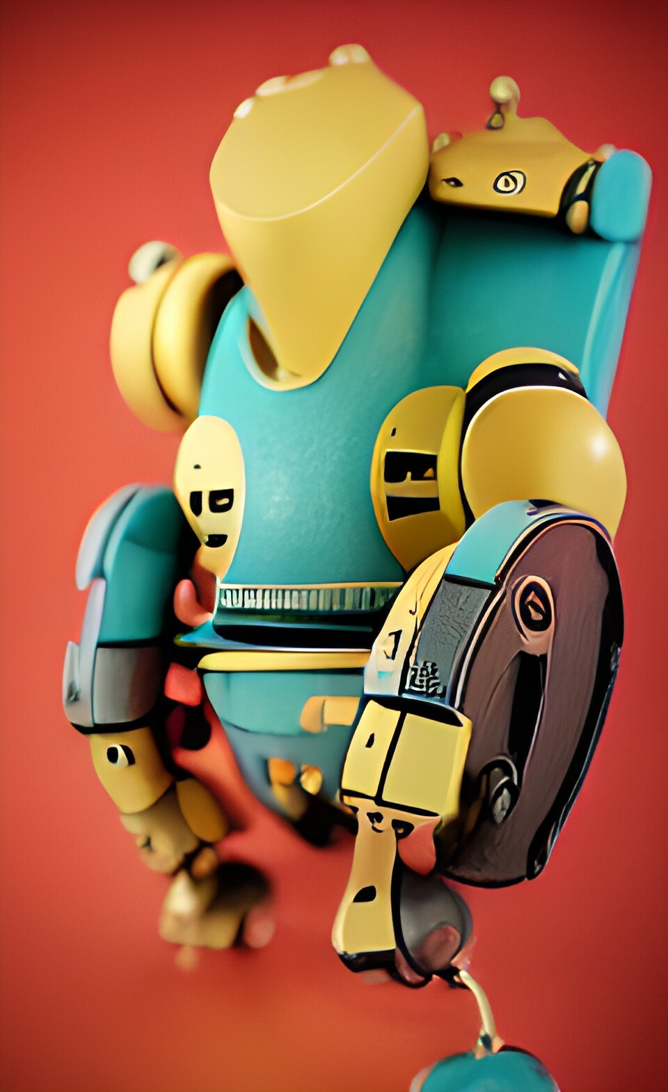 ArtStation - Robot Toy Cartoon Collection Style 1000 image pack one ...