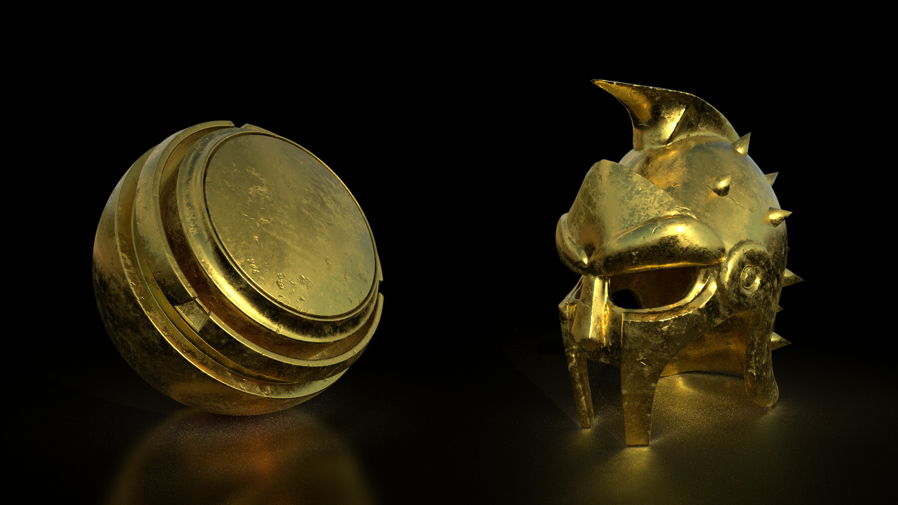 ArtStation - 24 Metal Smart Materials | Game Assets