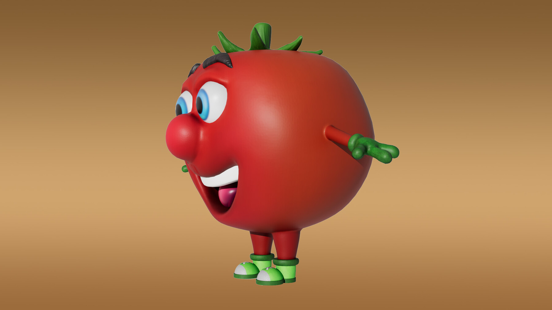 ArtStation - tomato cartoon | Game Assets