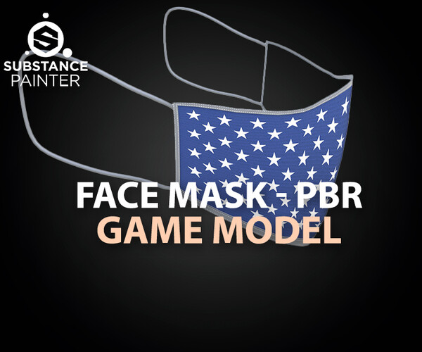ArtStation - Face Mask - PBR | Game Assets