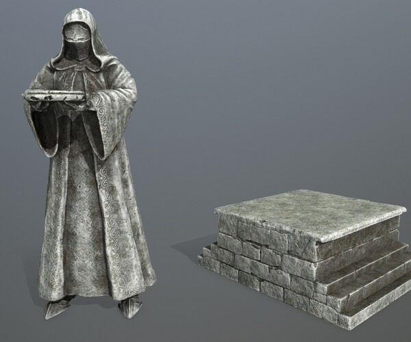 ArtStation - statue 1 | Game Assets