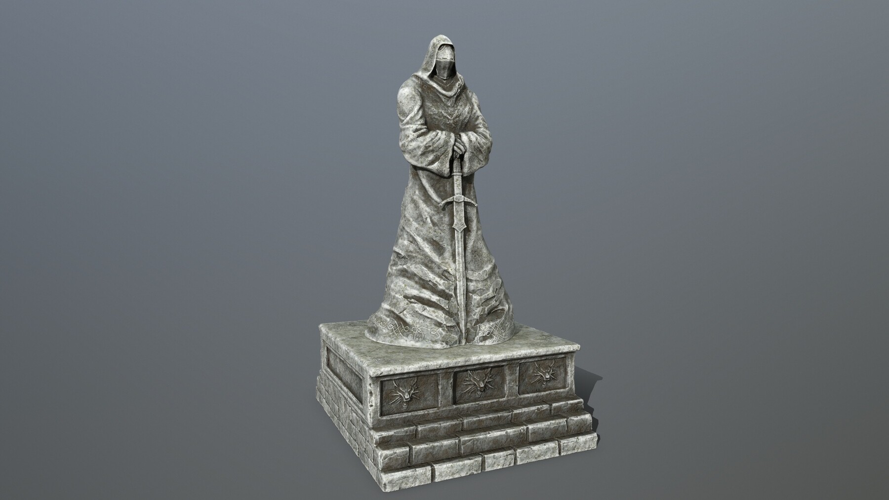 ArtStation - statue 4 | Game Assets