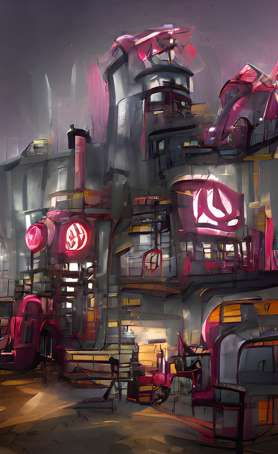 ArtStation - Mega factory 700 image background pack | Artworks