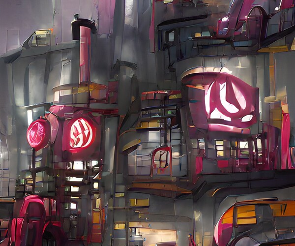 ArtStation - Mega factory 700 image background pack | Artworks