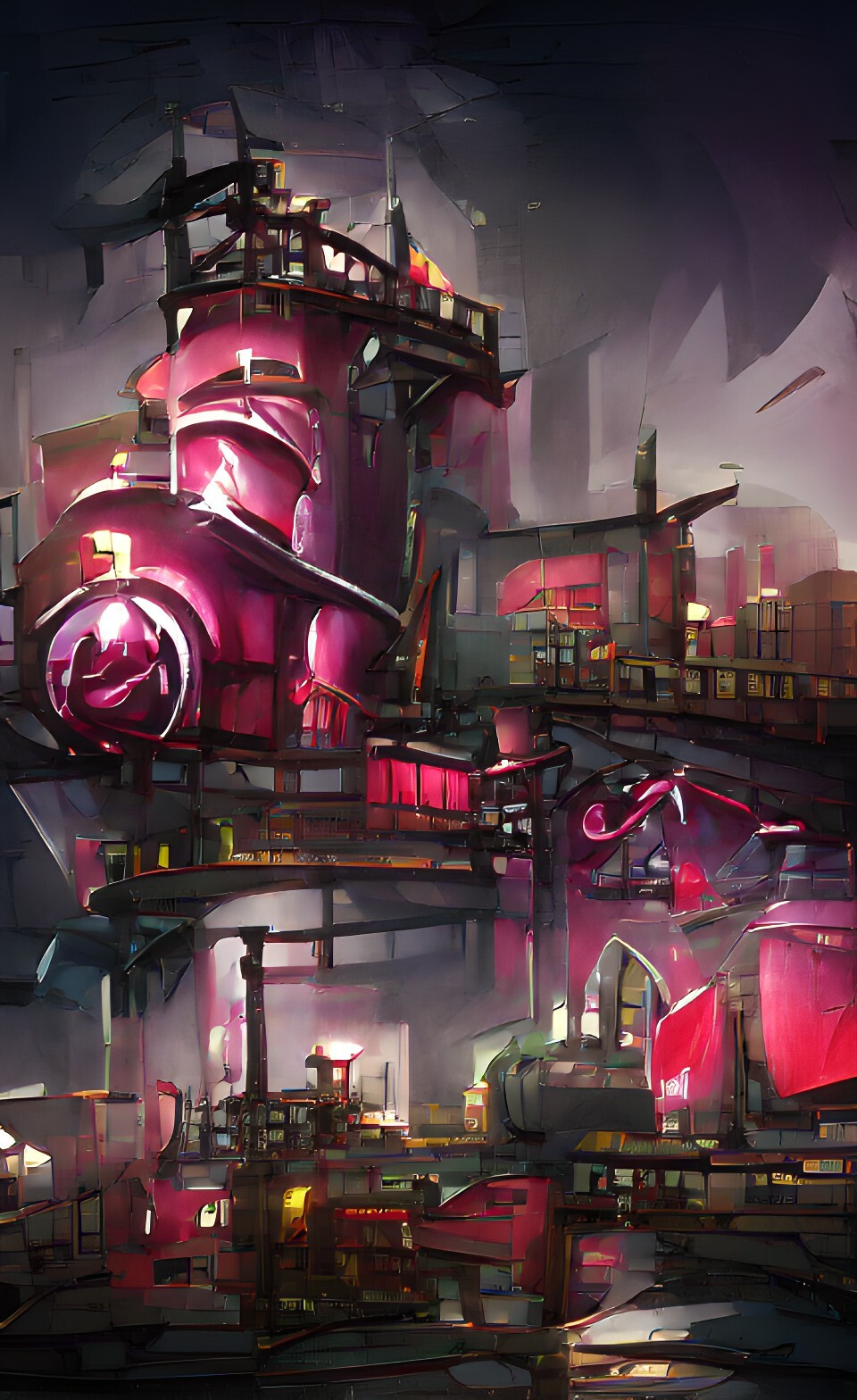 ArtStation - Mega factory 700 image background pack | Artworks
