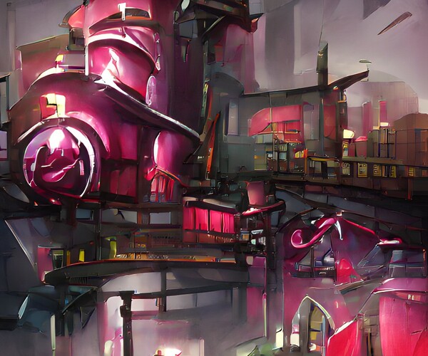 ArtStation - Mega factory 700 image background pack | Artworks