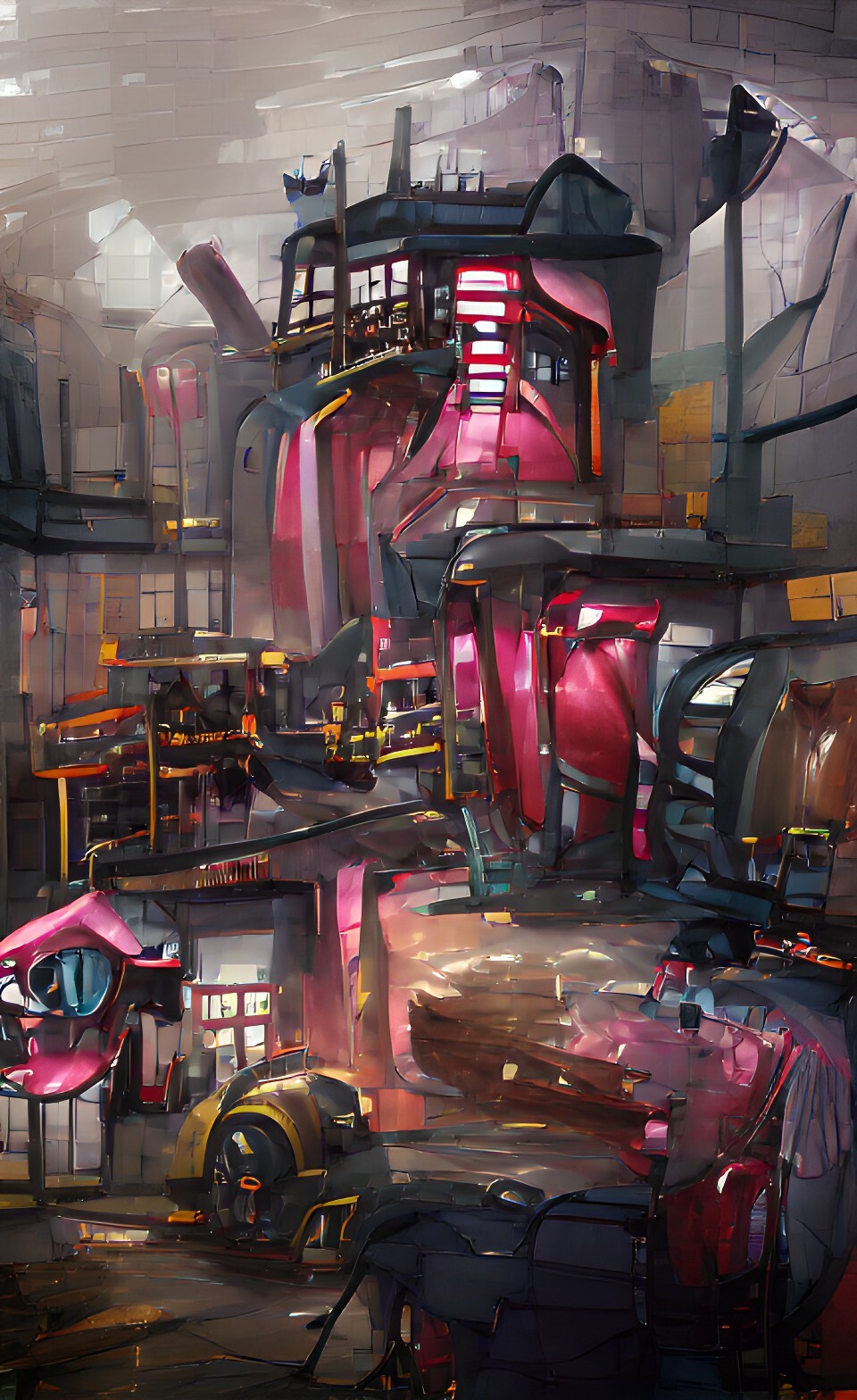 ArtStation - Mega factory 700 image background pack | Artworks
