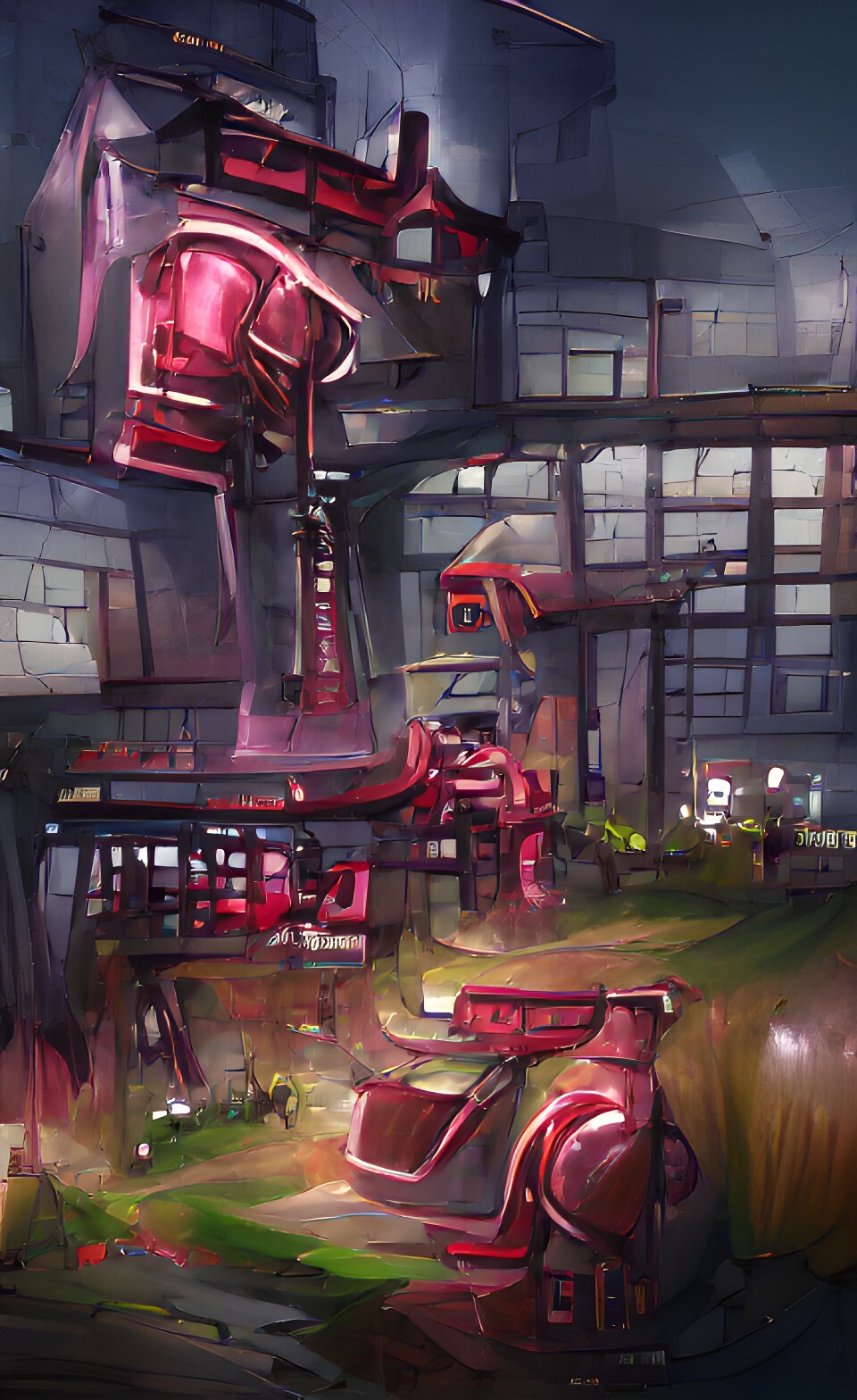 ArtStation - Mega factory 700 image background pack | Artworks