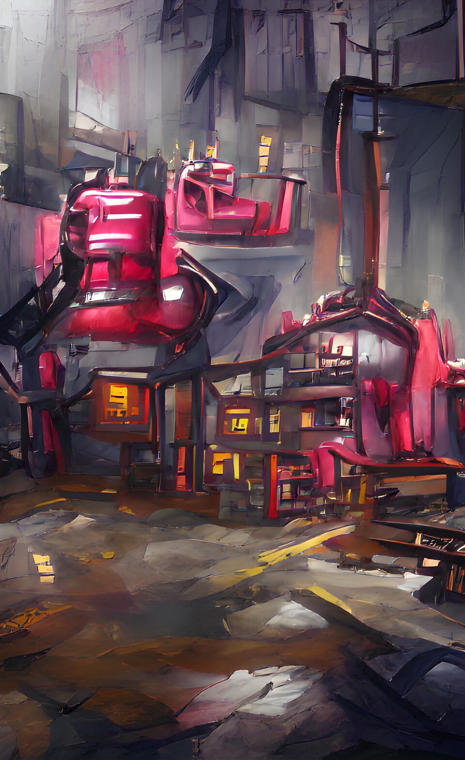 ArtStation - Mega factory 700 image background pack | Artworks