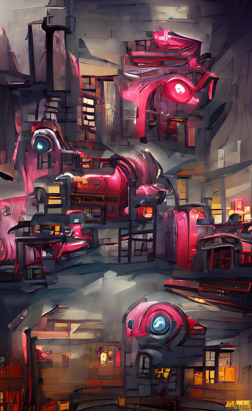 ArtStation - Mega factory 700 image background pack | Artworks