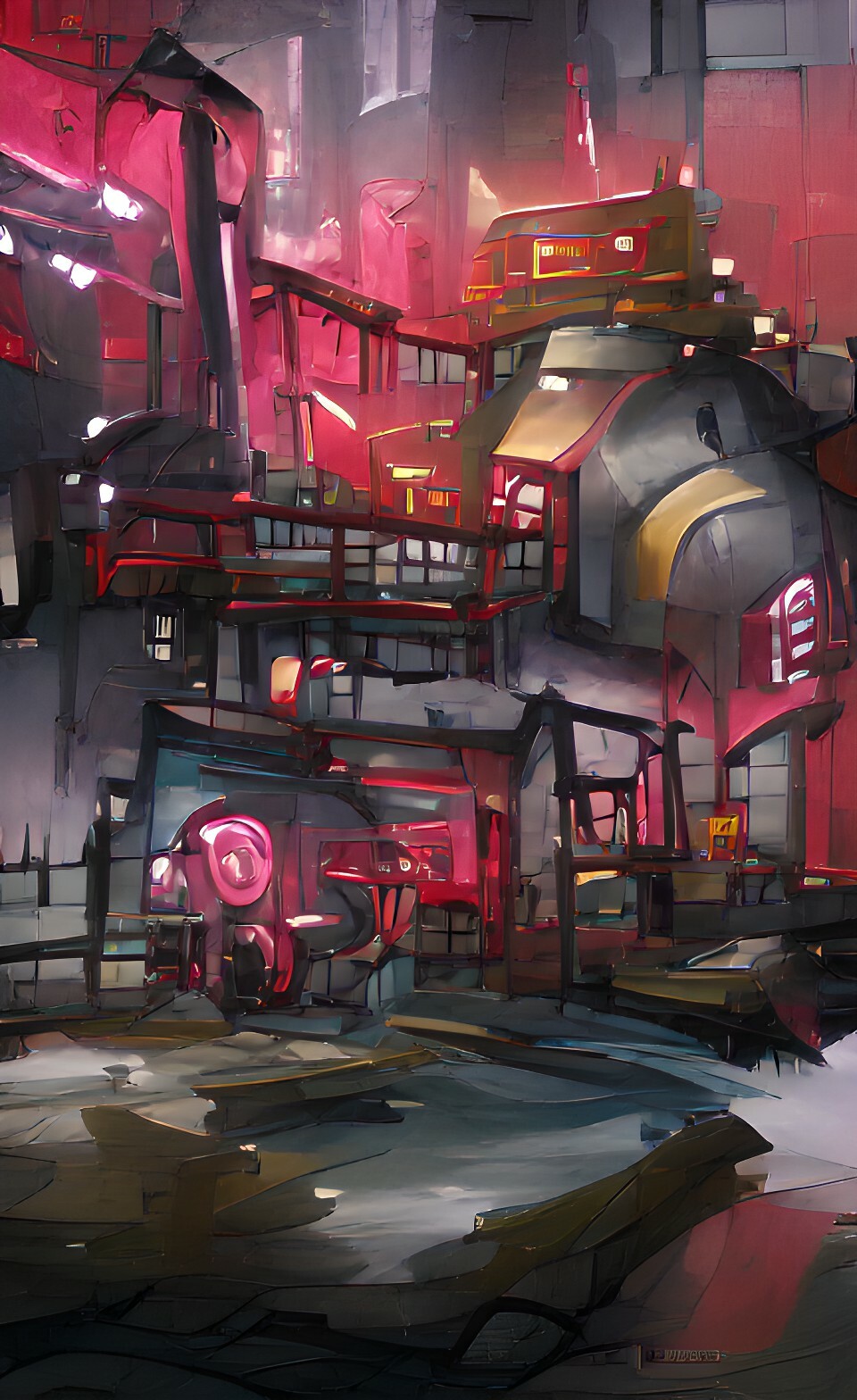 ArtStation - Mega factory 700 image background pack | Artworks
