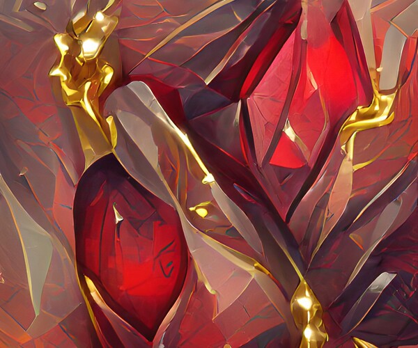 ArtStation - GemStone Arcana Stylized Gold Paradise 500 image pack ...