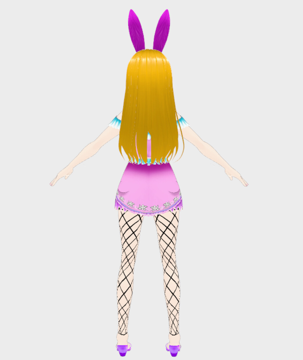 ArtStation - VRM girl character virtual host game skin virtual host ...