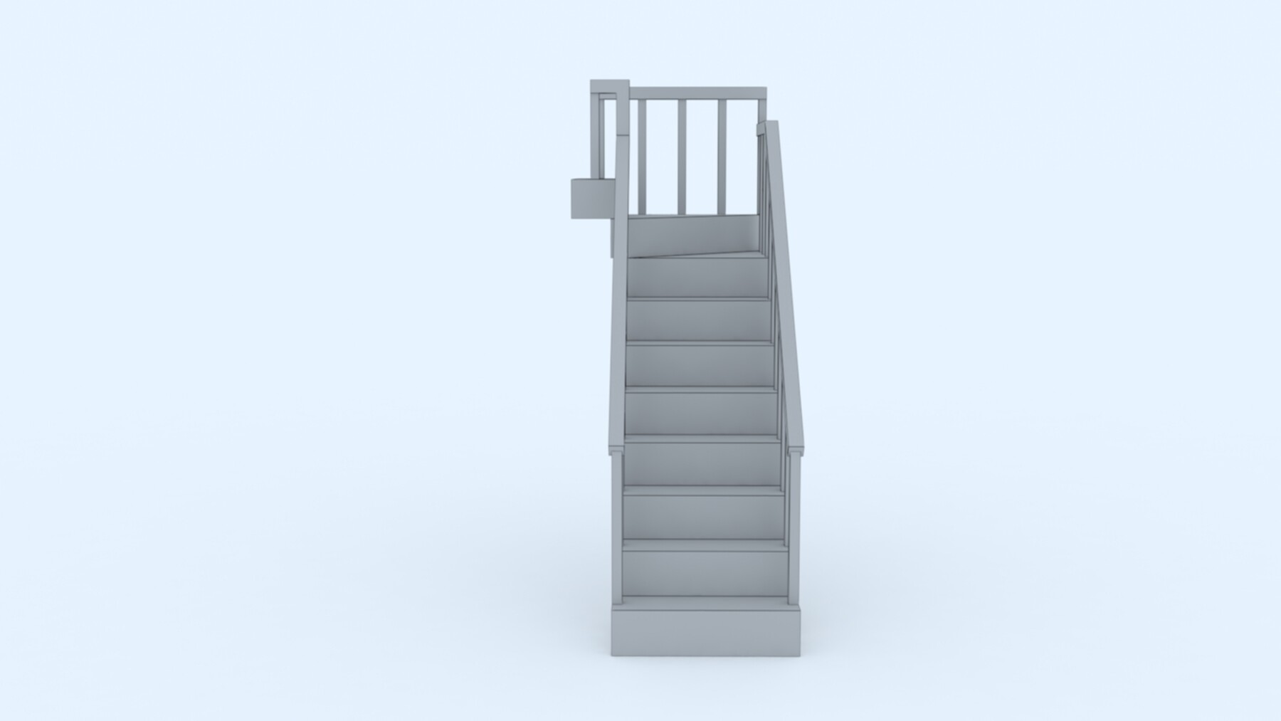 ArtStation - Stairs L Shape | Resources