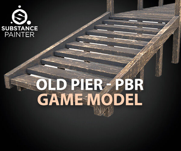 ArtStation - Old Pier - PBR | Game Assets