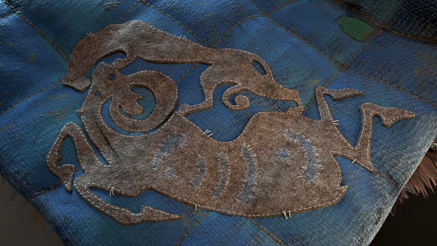 ArtStation - Felt Smart Material | Game Assets