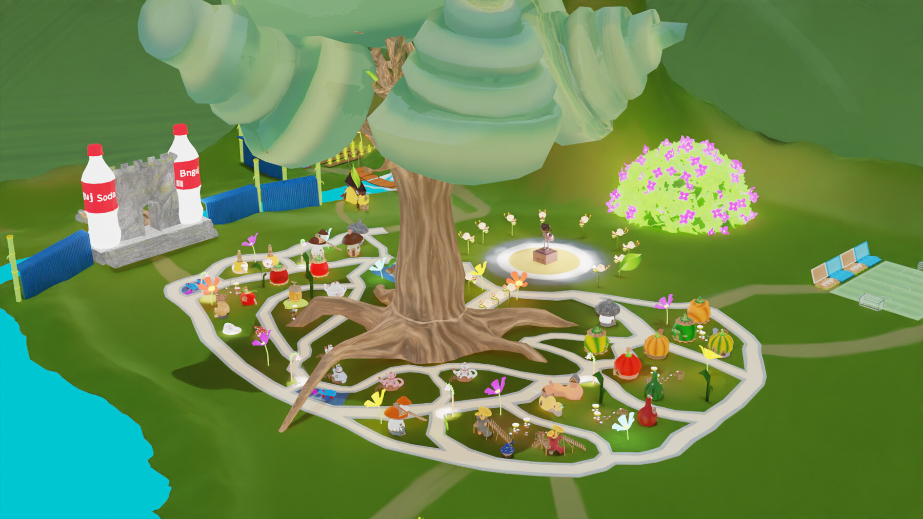 ArtStation - Bugs City Low Poly Toon Town Stylized Cartoon Full Pack ...