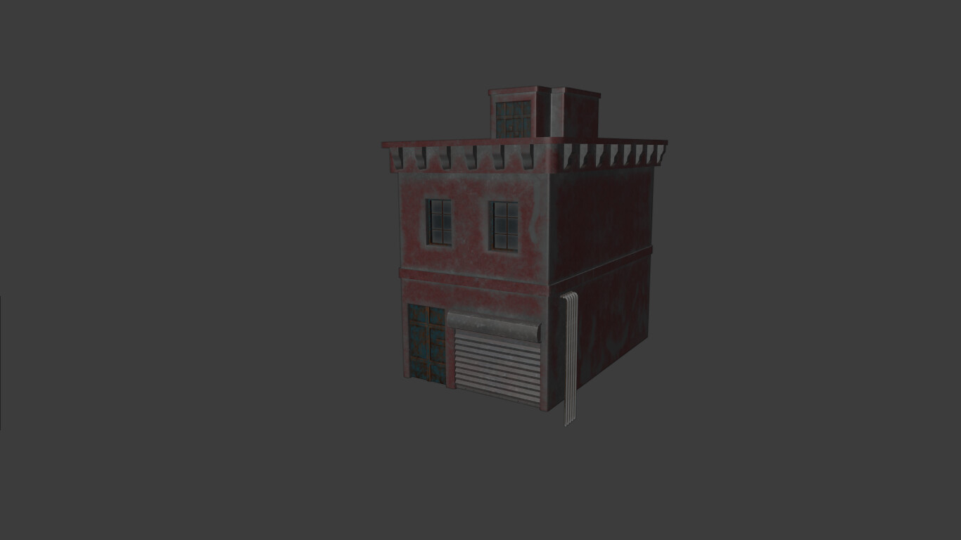 ArtStation - HOUSE GAME READY 3D MODEL | Game Assets