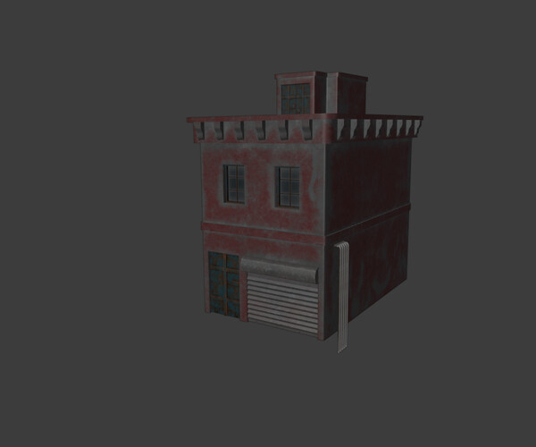 ArtStation - HOUSE GAME READY 3D MODEL | Game Assets
