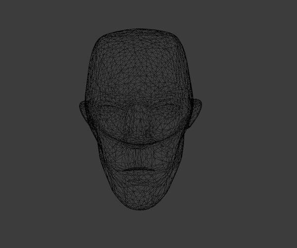 ArtStation - HUMAN FACE GAME READY 3D MODEL | Resources
