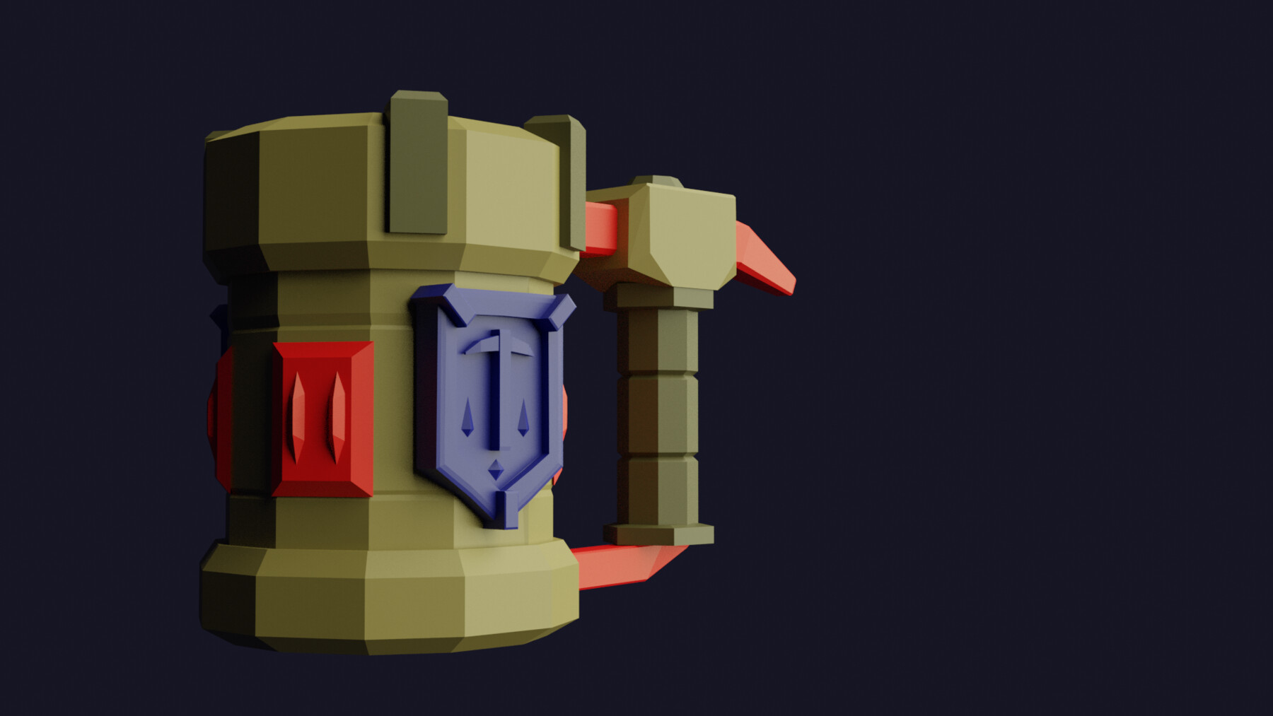 ArtStation - Beer mug from Deep Rock Galactic - keychain | Game Assets