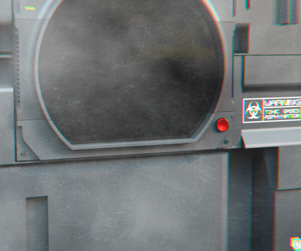 ArtStation - Cyberpunk Decals | Kpack | Decal Machine | PNG | Game Assets