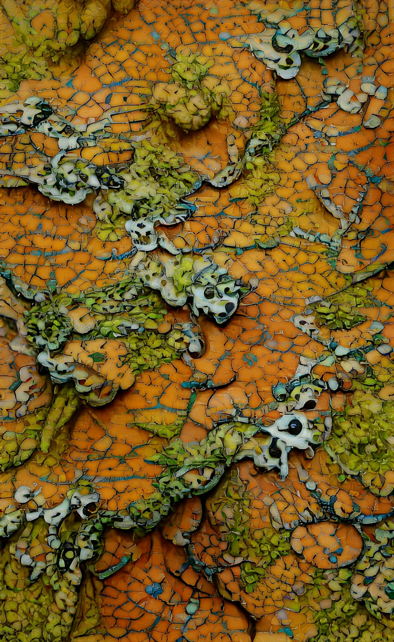 ArtStation - Ground Lichen ultra detail Texture pack 3500 jpg Random ...
