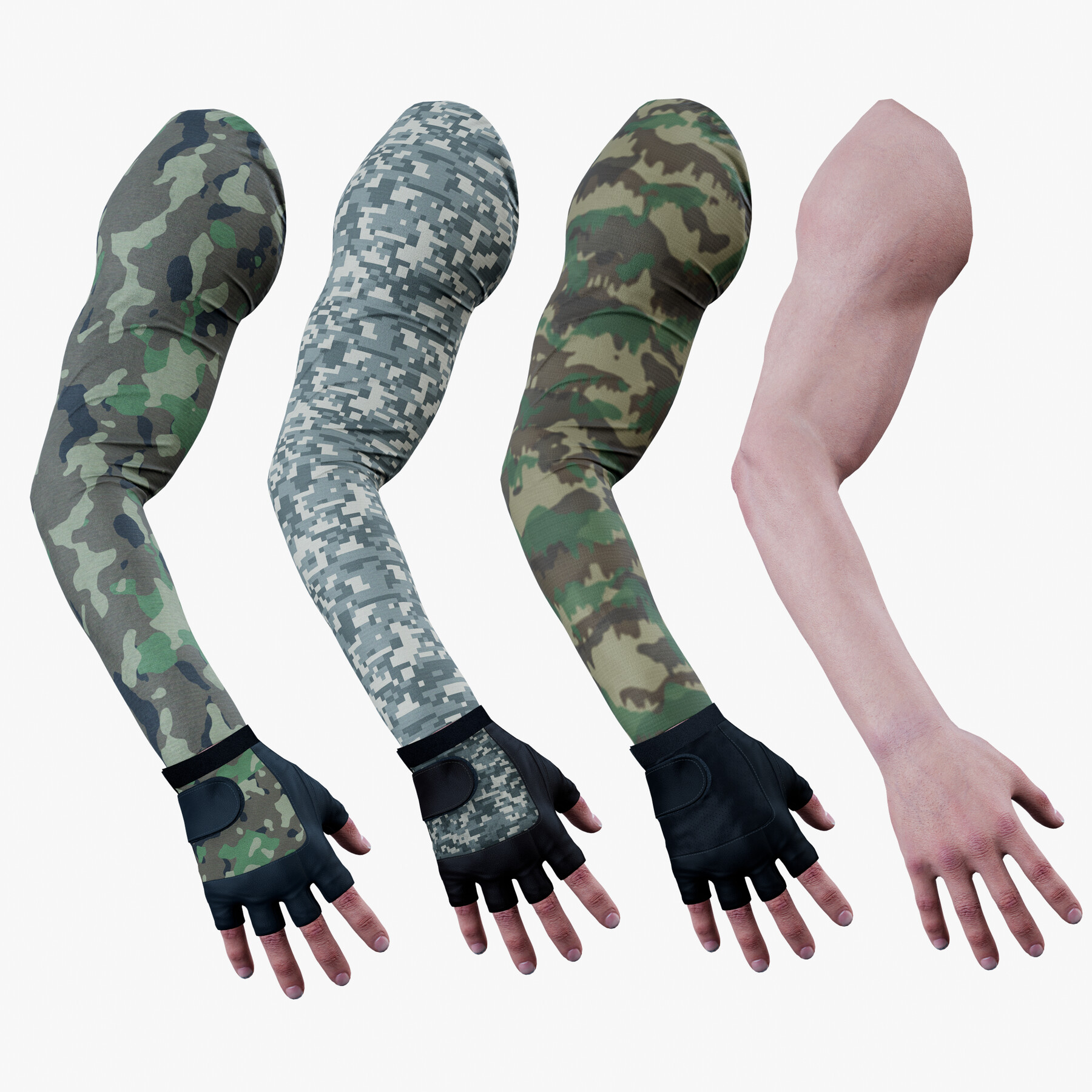 ArtStation - FPS First Person Arms - 01 | Game Assets