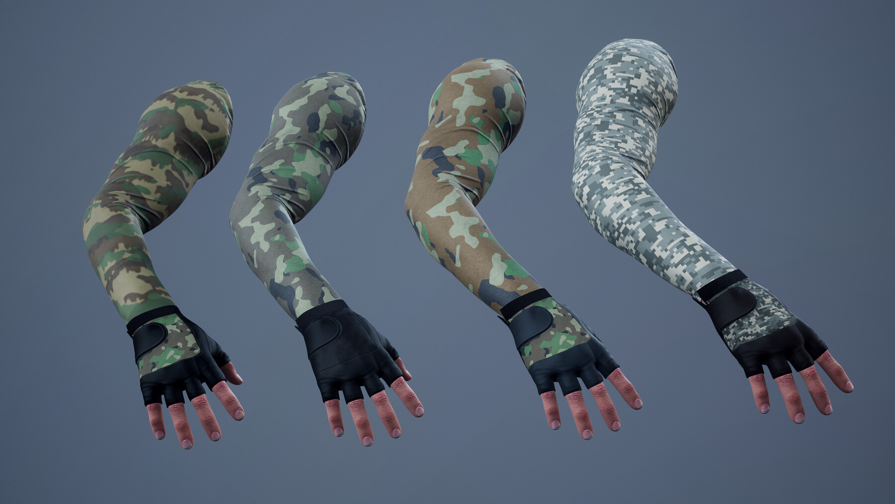 ArtStation - FPS First Person Arms - 01 | Game Assets