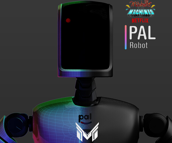 ArtStation - PAL MAX Mitchells vs the Machines | Game Assets