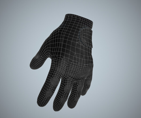 ArtStation - Gloves 01 | Game Assets