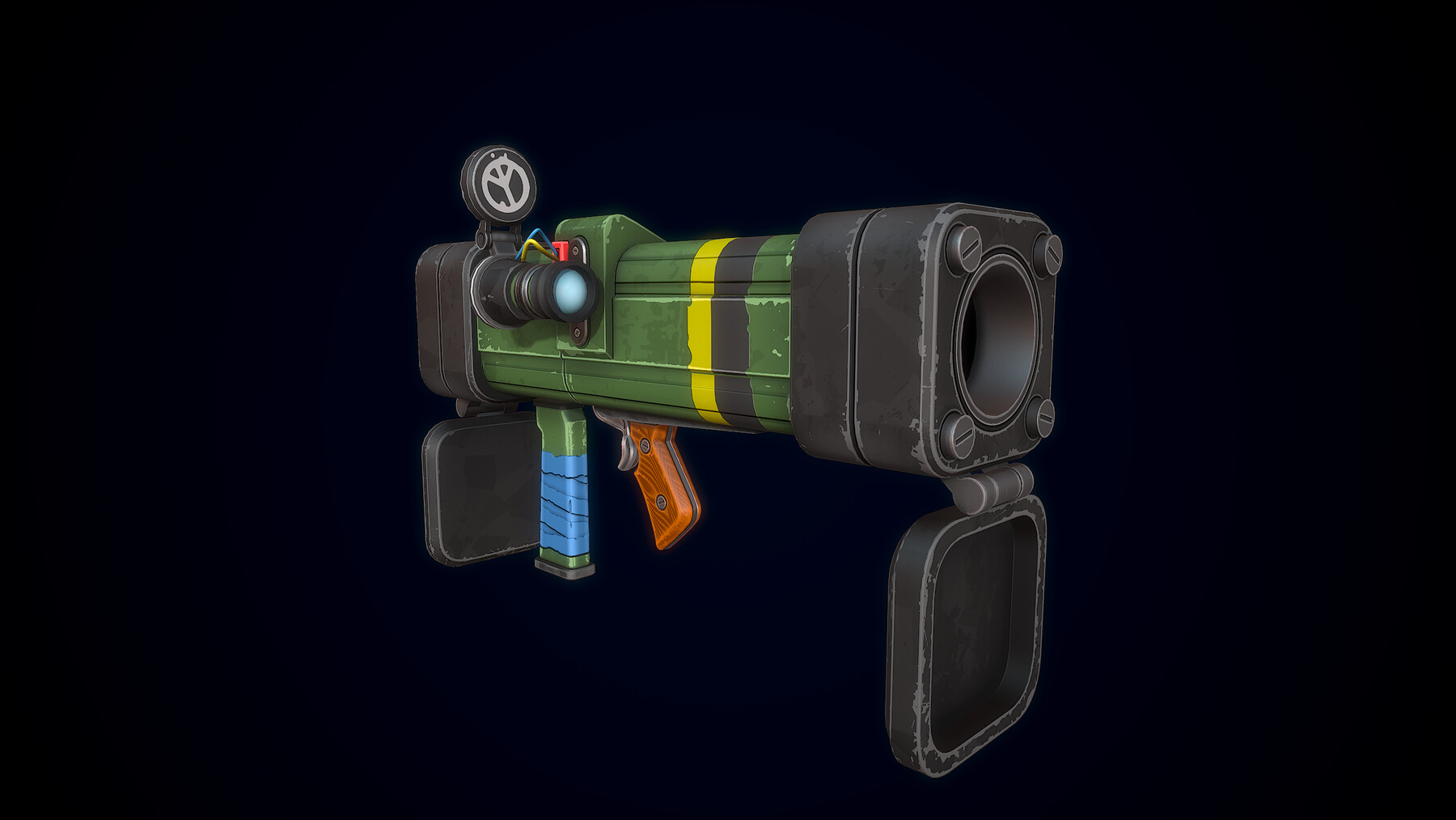 ArtStation - Stylized Rocket Launcher | Game Assets