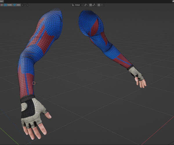 ArtStation - FPS First Person Arms - 02 | Game Assets